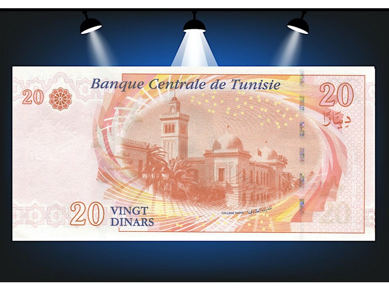 20 Dinars TUNISIE 2011- P.93b-horizondescollectionneurs.com